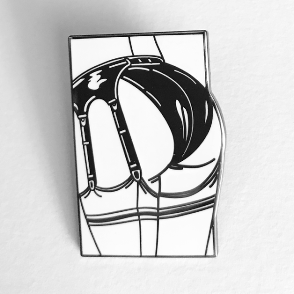 Booty Pin Vinyl Fantasy Bk