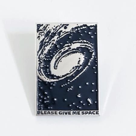 Please Give Me Space Pin – Vinyl Fantasy BK