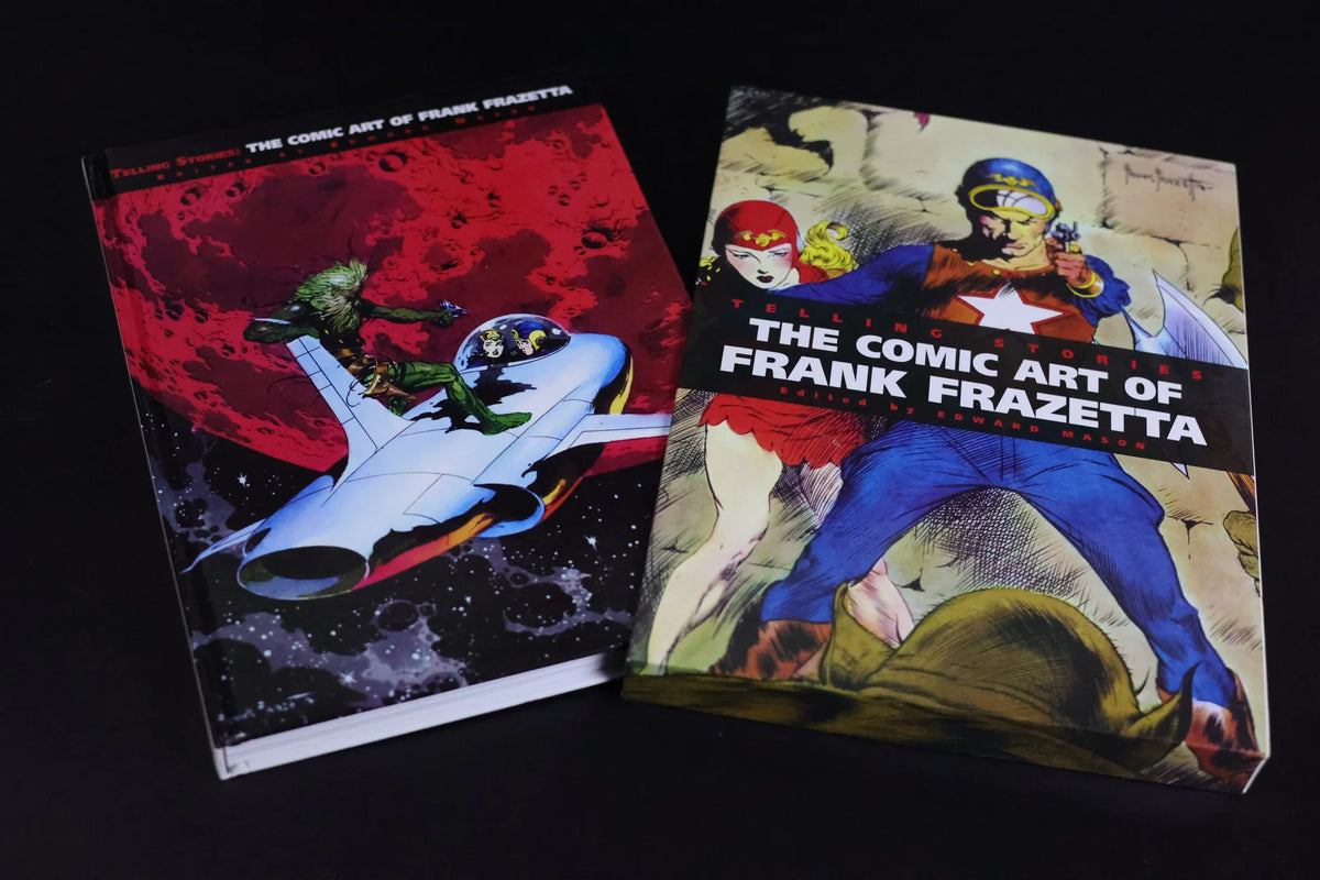 Telling Stories: The Classic Comic Art of Frank Frazetta – Vinyl Fantasy BK
